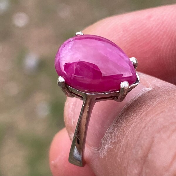 Star Ruby Ring - Etsy