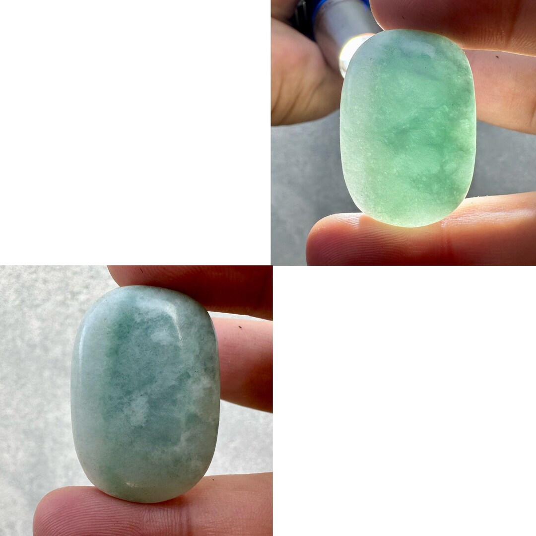 51.50 Carats Sky Blue Jade,sky Blue Jade Jadeite Translucent,jade Burma ...
