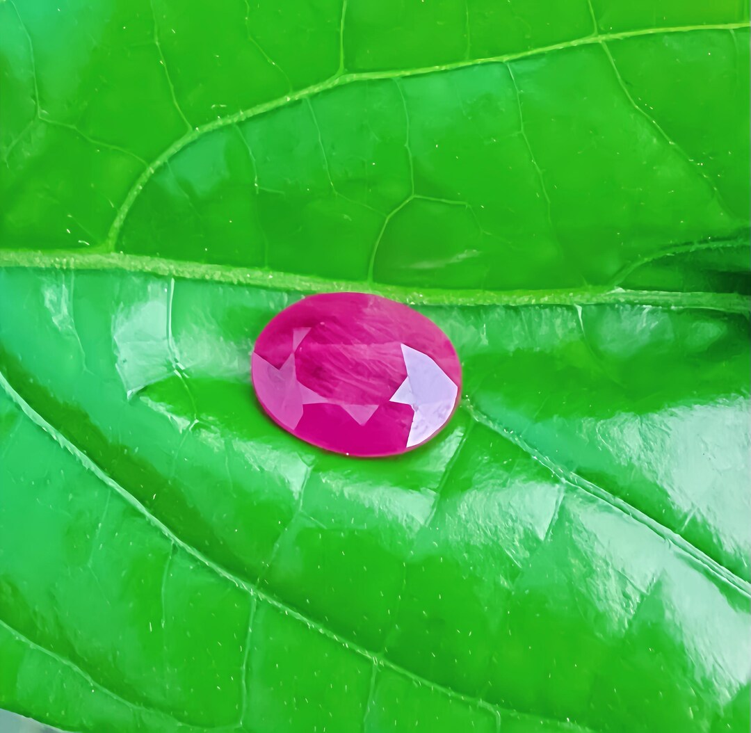 1.00 Carats Natural Ruby Burmese Mogok (untreated) - Etsy
