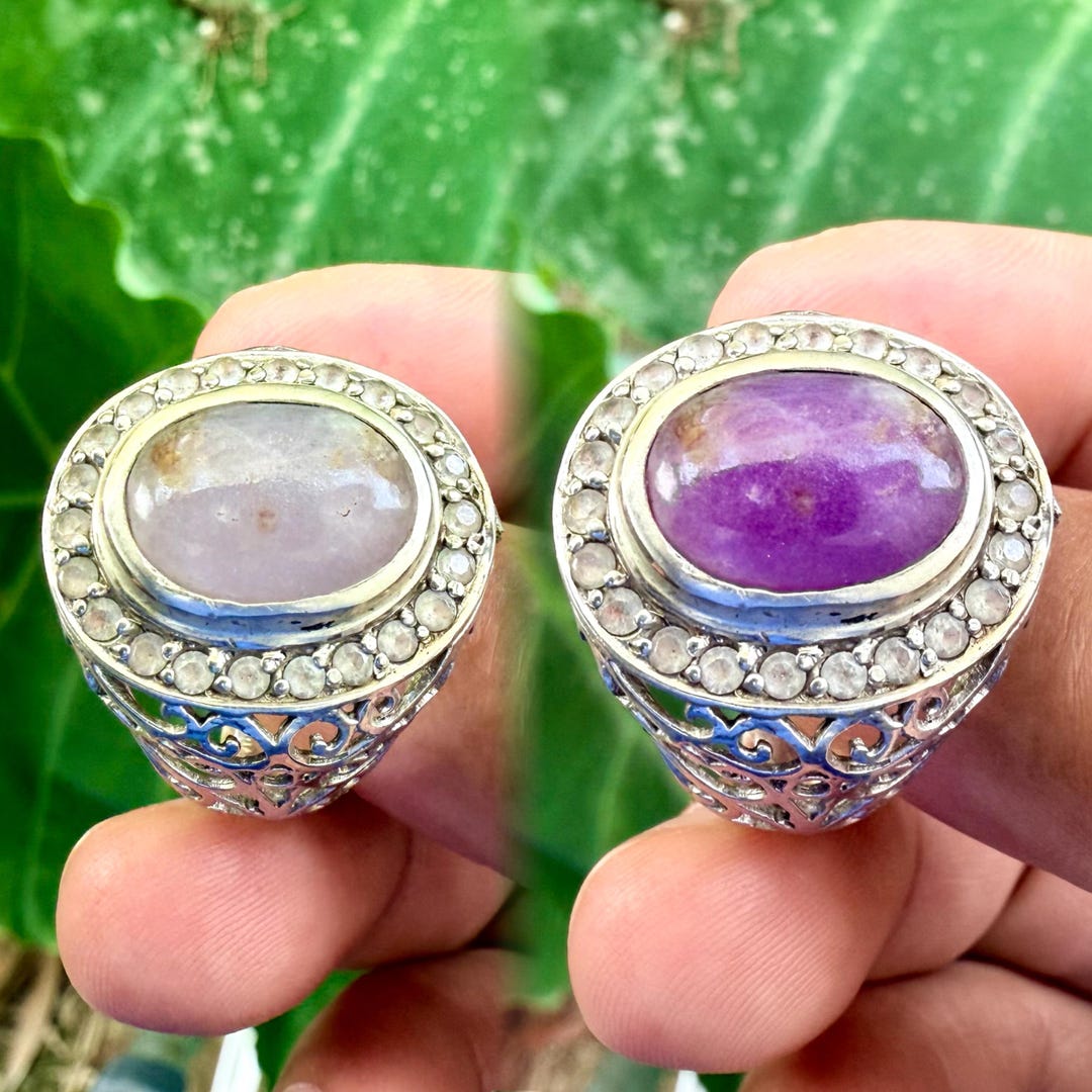 Rare Hackmanite UV Color Change,heckmanite and Small White Topaz ...