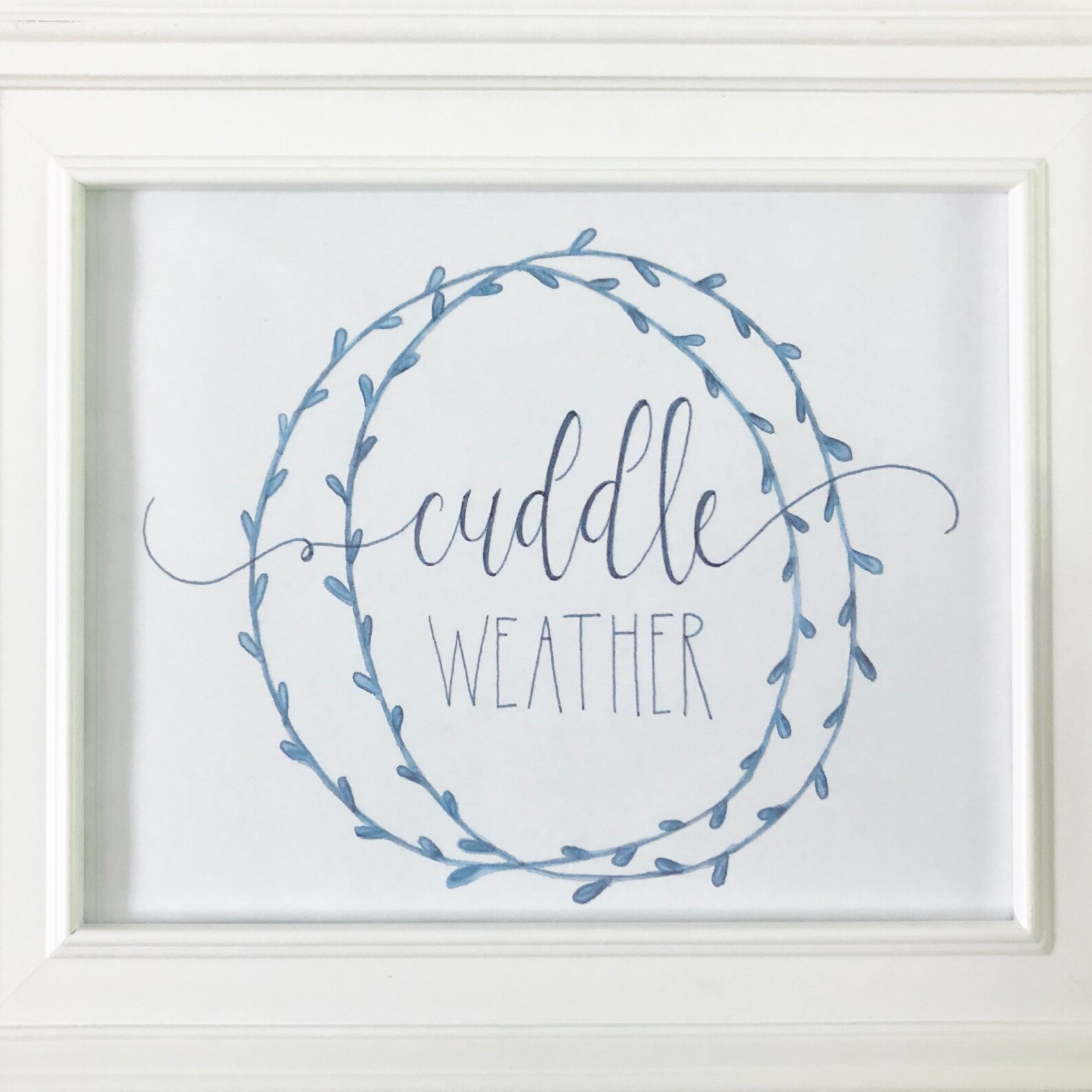 Fall Printable Cuddle Weather Print Winter Print - Etsy