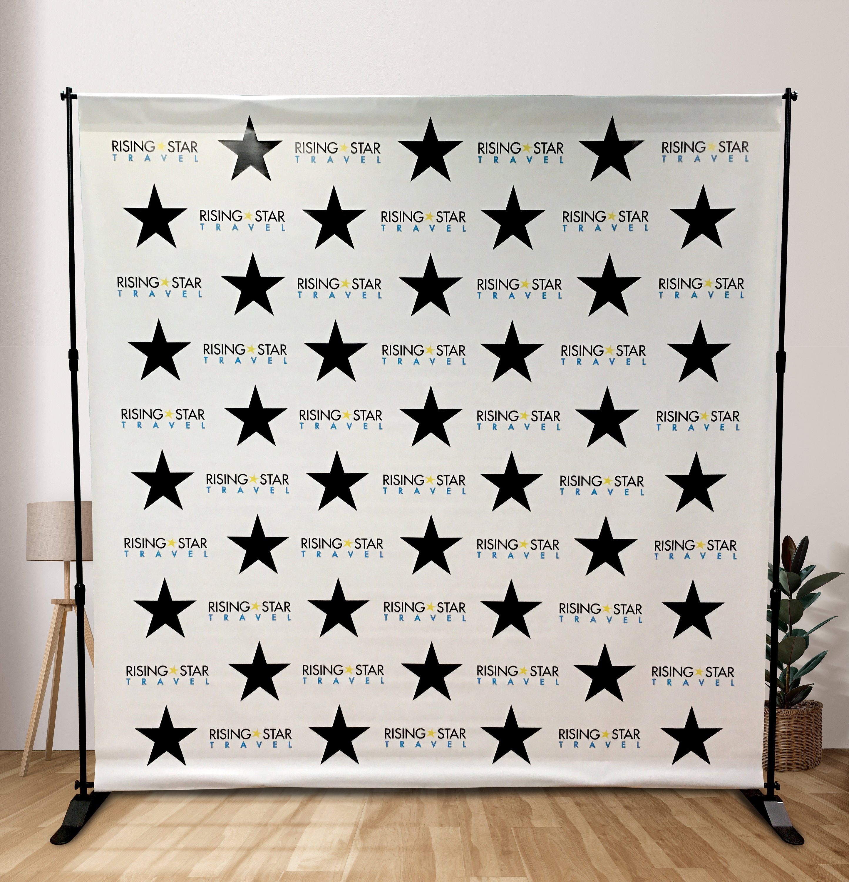 Custom Step and Repeat Backdrop Banner 8x8' With Hardware Photo Booth ...