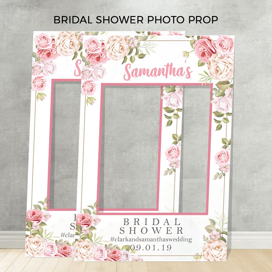 Bridal Shower Prop Bridal Shower Ideas Instagram Frame Prop - Etsy