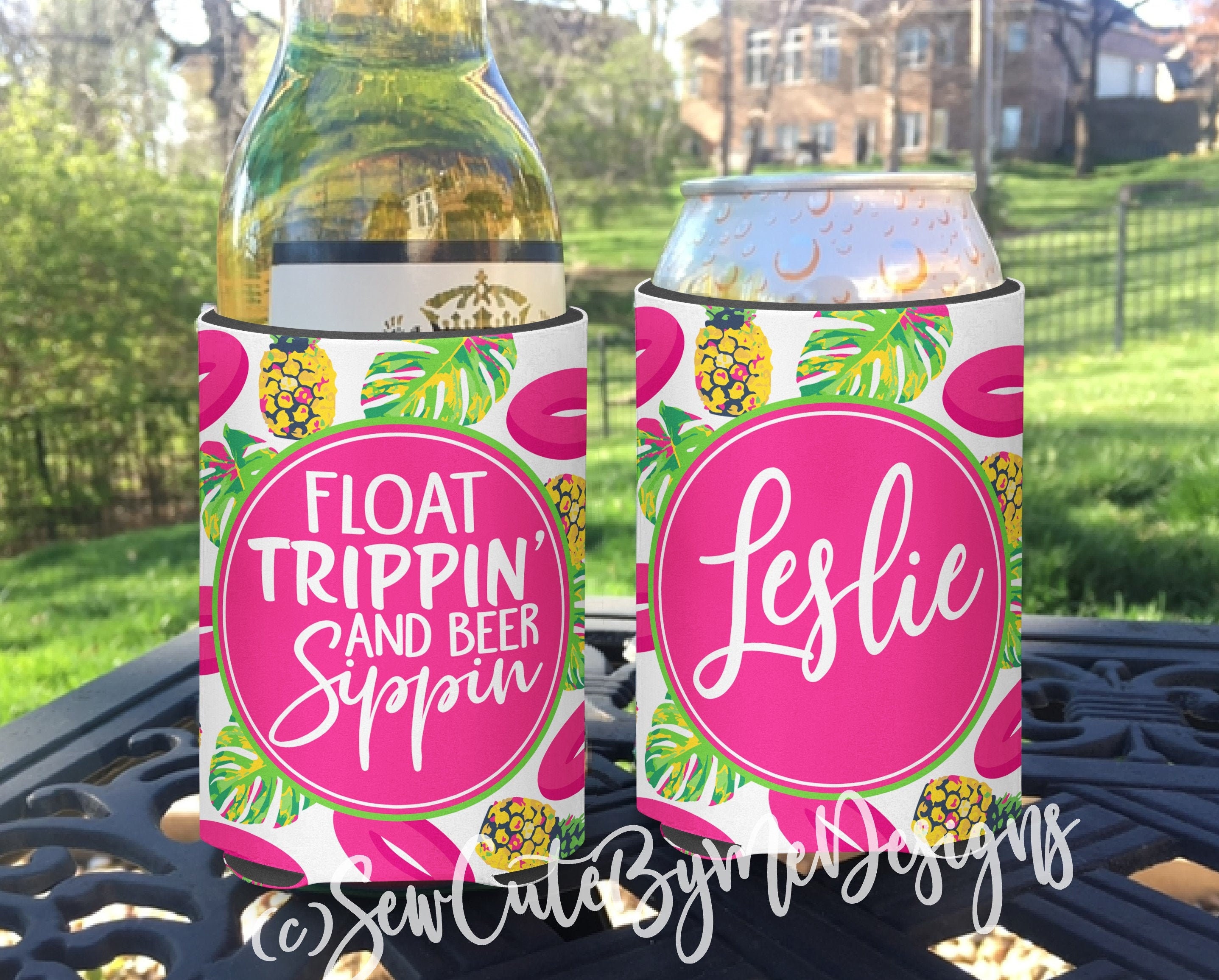 Float Trip River or Lake Insulated can bottle coolers. Float | Etsy