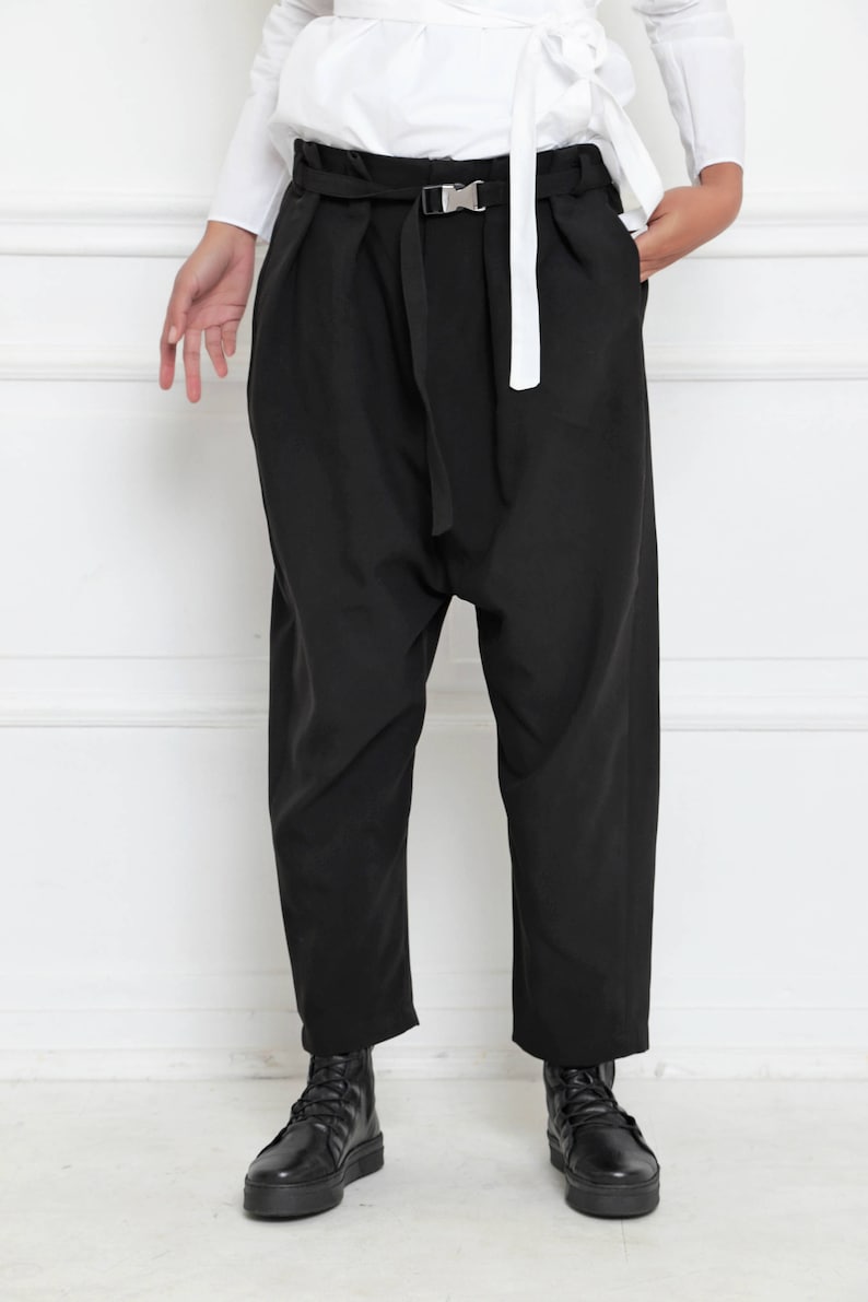 Maxi Pants Drop Crotch Pants Harem Pants Low Crotch Pants - Etsy