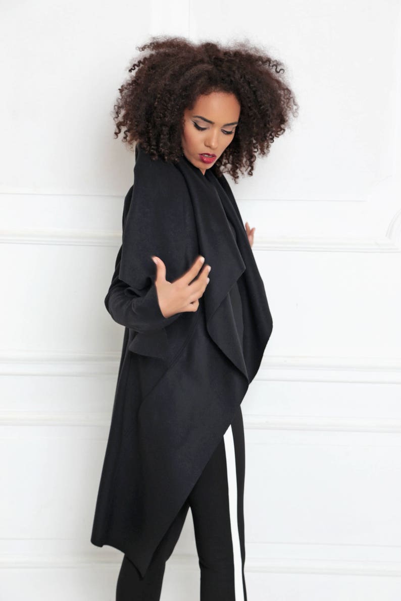 Plus Size Clothing/ Cashmere Coat/ Asymmetric Coat/ Wool Coat - Etsy