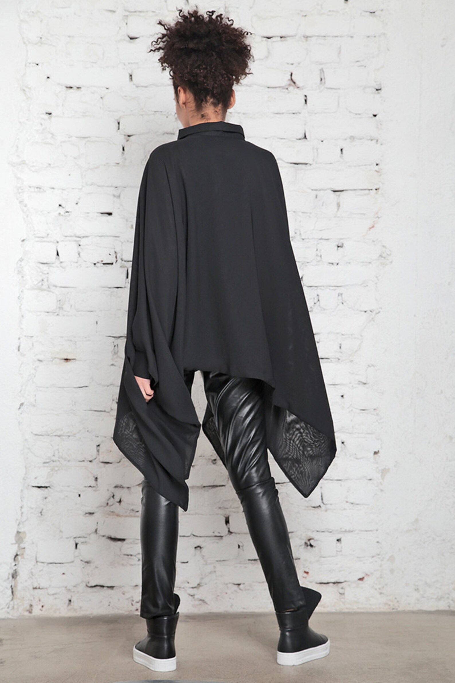 Plus Size Tunic/ Black Tunic Dress/ Japanese Top/ Kimono - Etsy