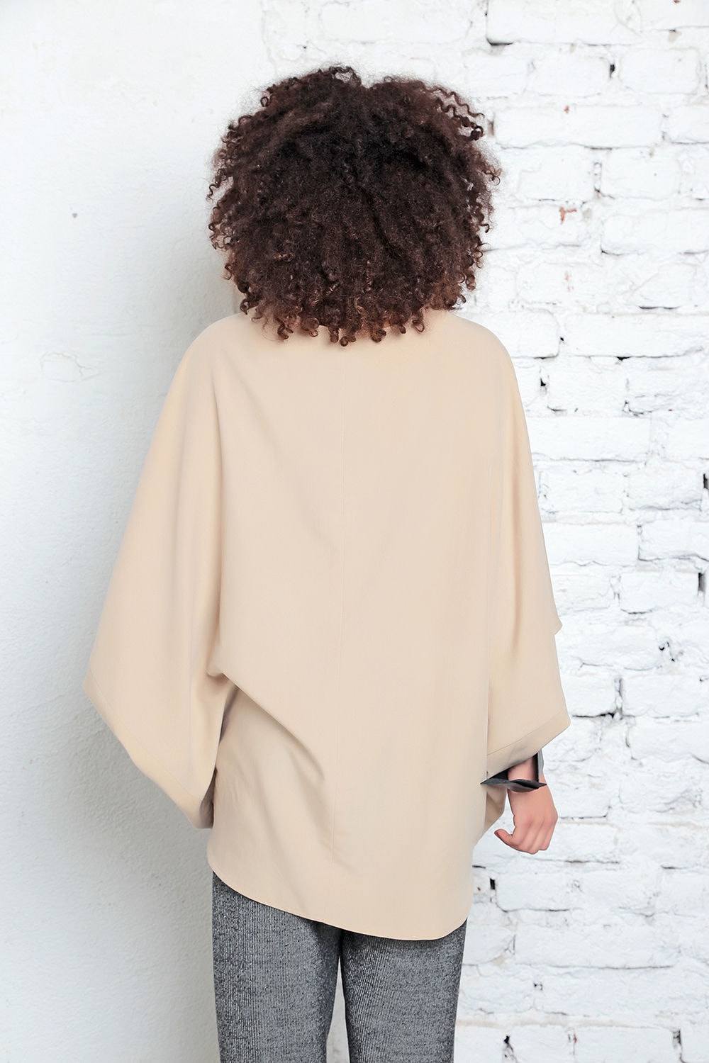 Plus Size Tunic Batwing Top Loose Tunic Summer Top Elegant | Etsy