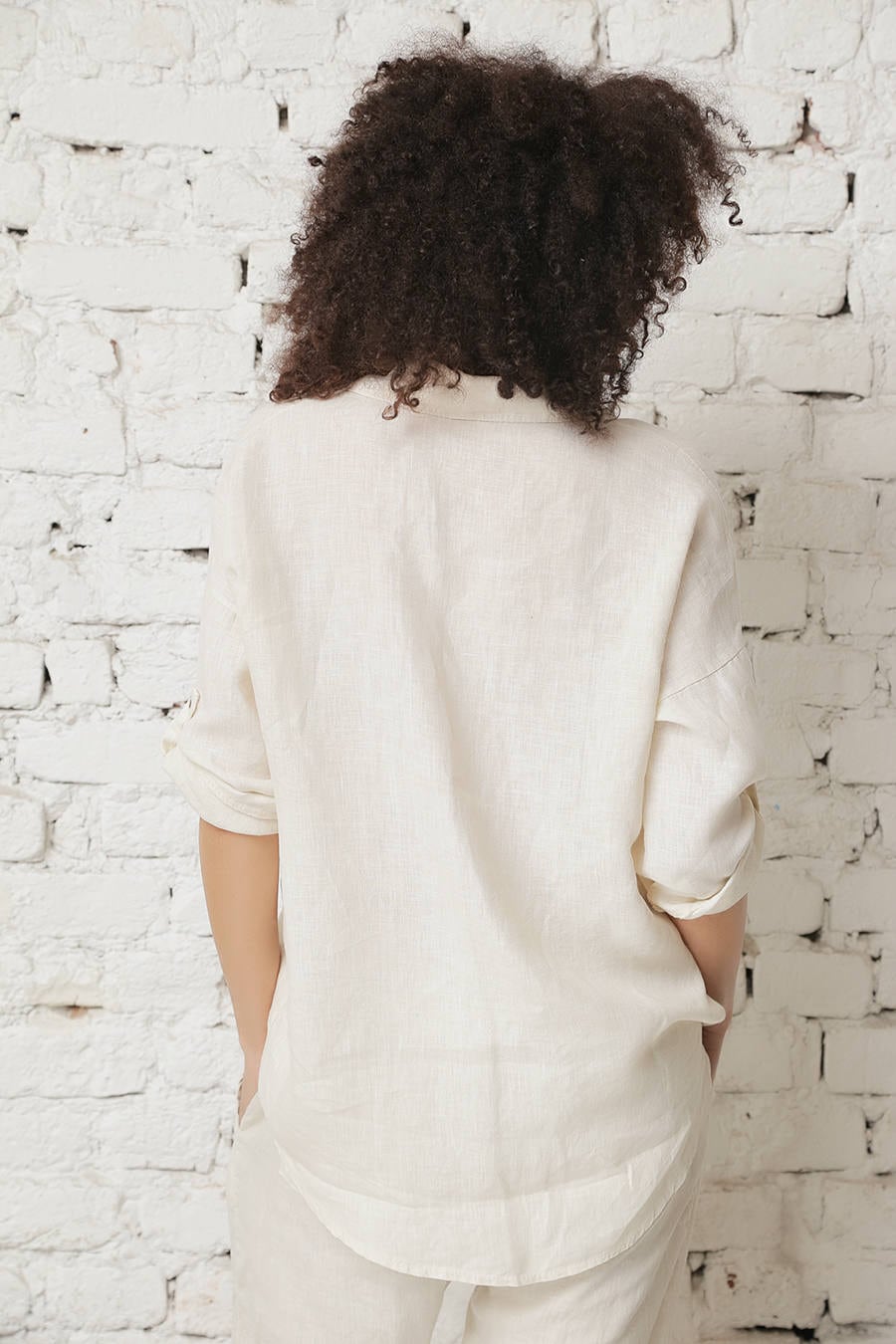 White Linen Shirt Summer Shirt Women Tee Plus Size Tee - Etsy