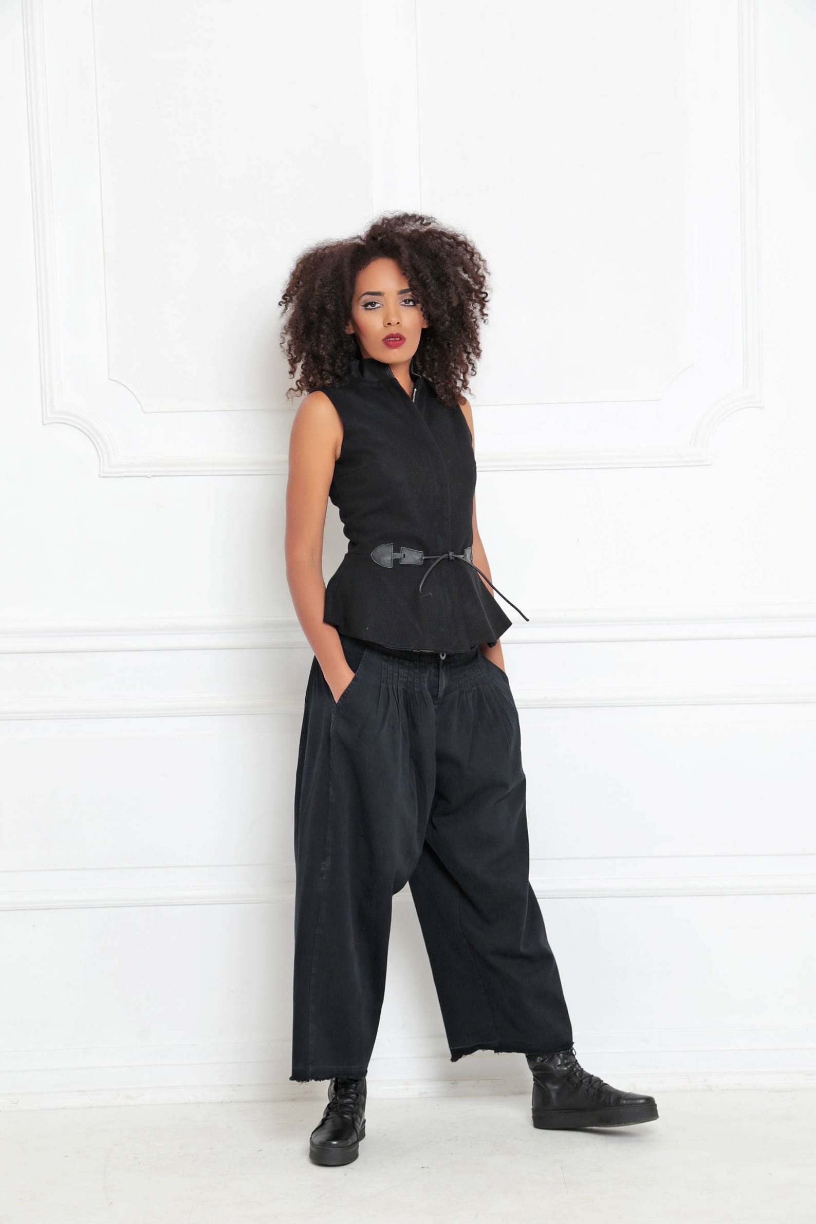 Black Vest Women Vest Short Vest Elegant Vest Casual Black - Etsy