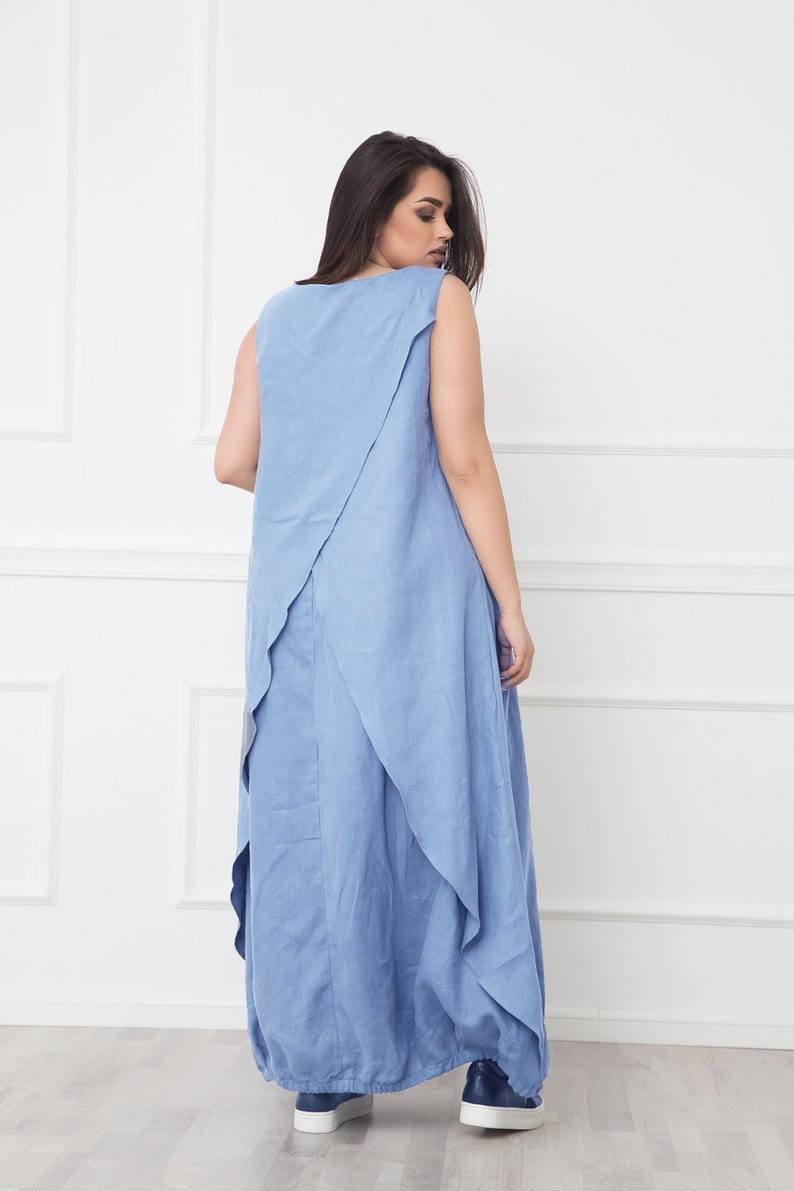 Linen Dress Plus Size Linen Dress Linen Clothing Linen - Etsy