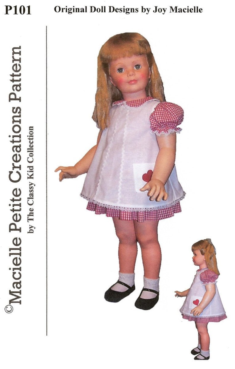 Patti Playpal Inaugural Dress Pattern P101 - PDF - Etsy