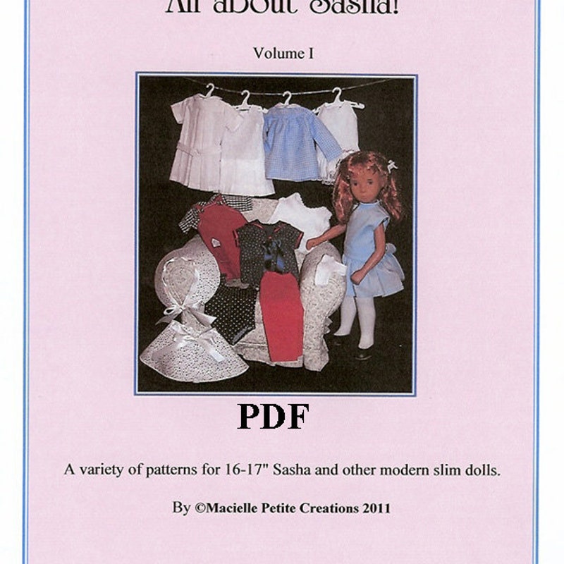 Sasha Doll Pattern - Etsy