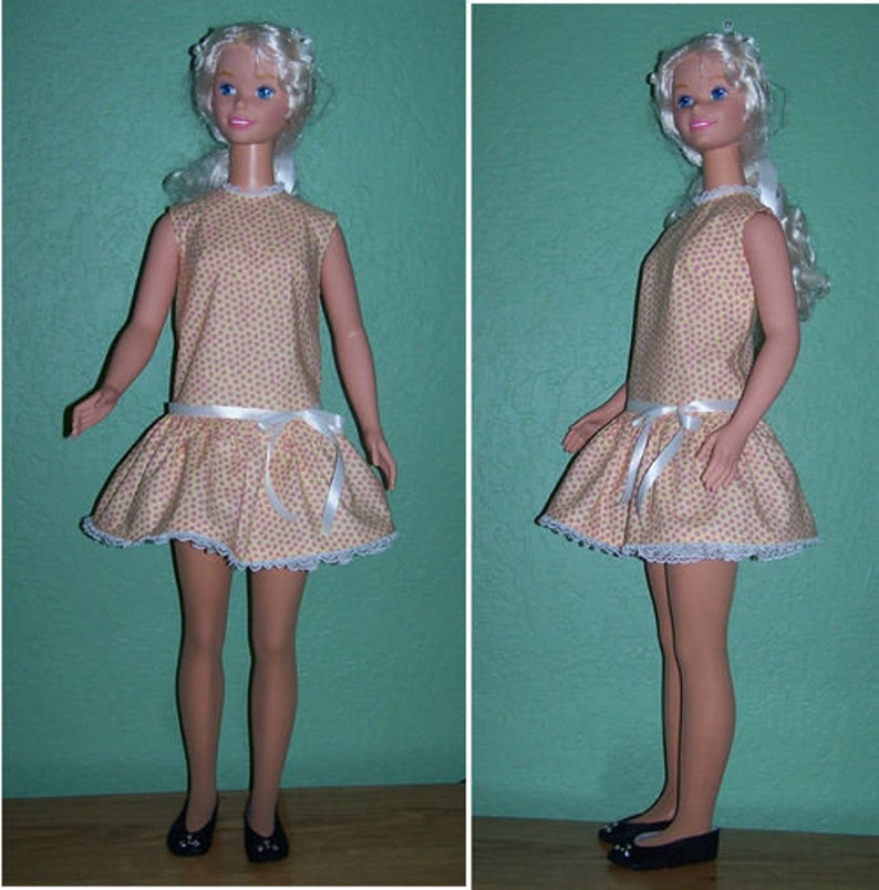 Barbies Boutique My Size Barbie 36 Pattern Set I Etsy