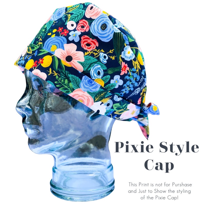 Apples and Red Pandas, Women's Cotton Pixie Scrub Cap - Etsy