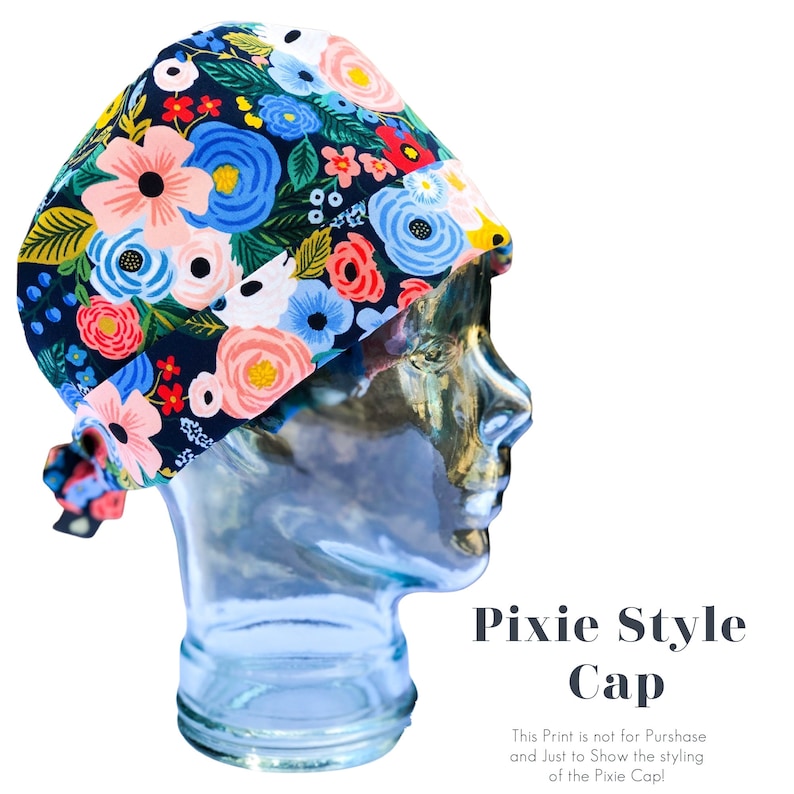 Apples and Red Pandas, Women's Cotton Pixie Scrub Cap - Etsy