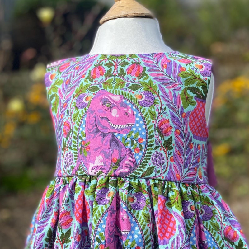 Dinosaur Dress - Etsy