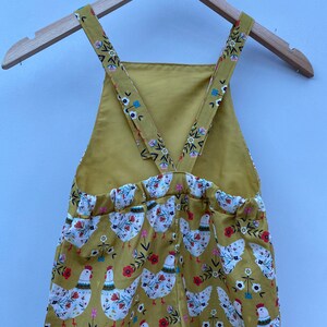 Kids Chicken Overalls, Dungarees, Farm Theme Party, Barn Yard Romper ...
