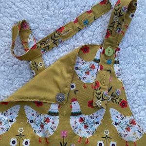 Kids Chicken Overalls, Dungarees, Farm Theme Party, Barn Yard Romper ...