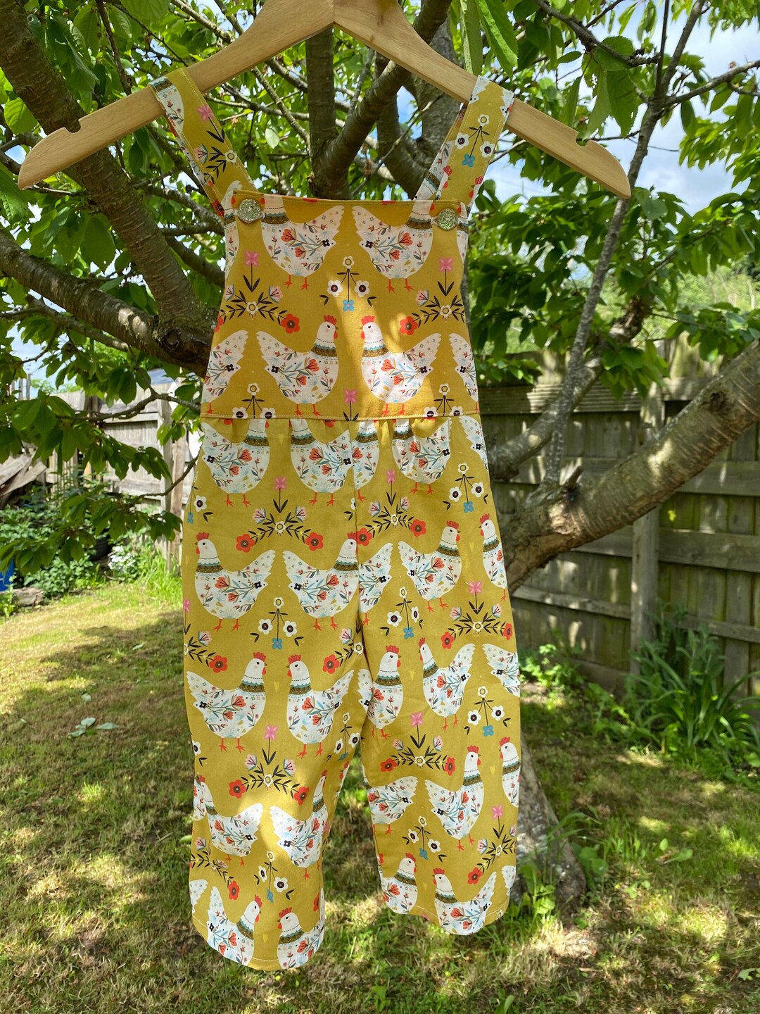 Kids Chicken Overalls, Dungarees, Farm Theme Party, Barn Yard Romper ...