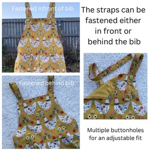 Kids Chicken Overalls, Dungarees, Farm Theme Party, Barn Yard Romper ...
