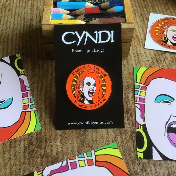 Cyndi Lauper - Etsy