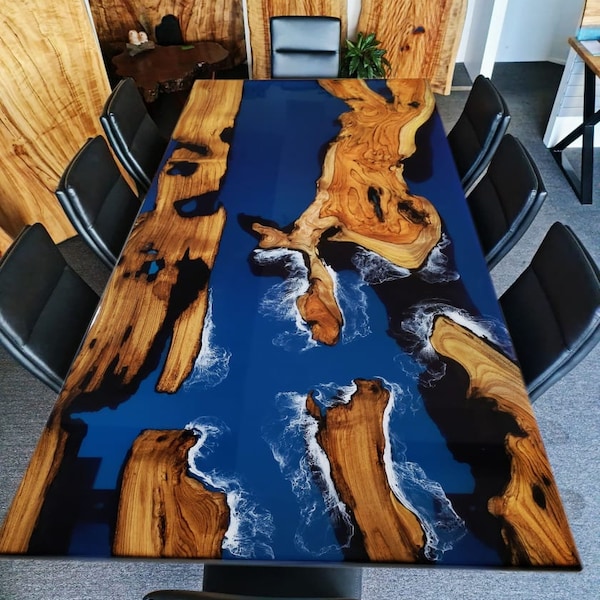 Epoxy River Table - Etsy