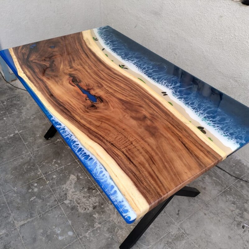 Epoxy Table Ocean - Etsy