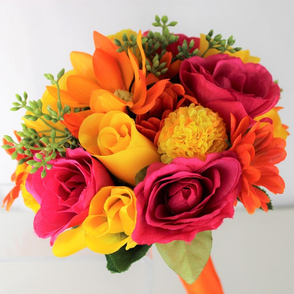 Fuchsia Bouquet - Etsy