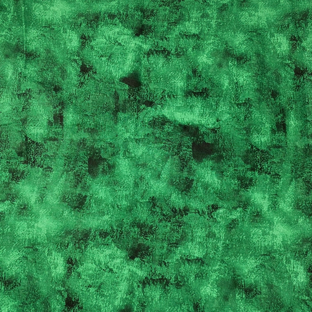 Calico Green Blender Marble Cotton Fabric St Patrick's Day Brother ...