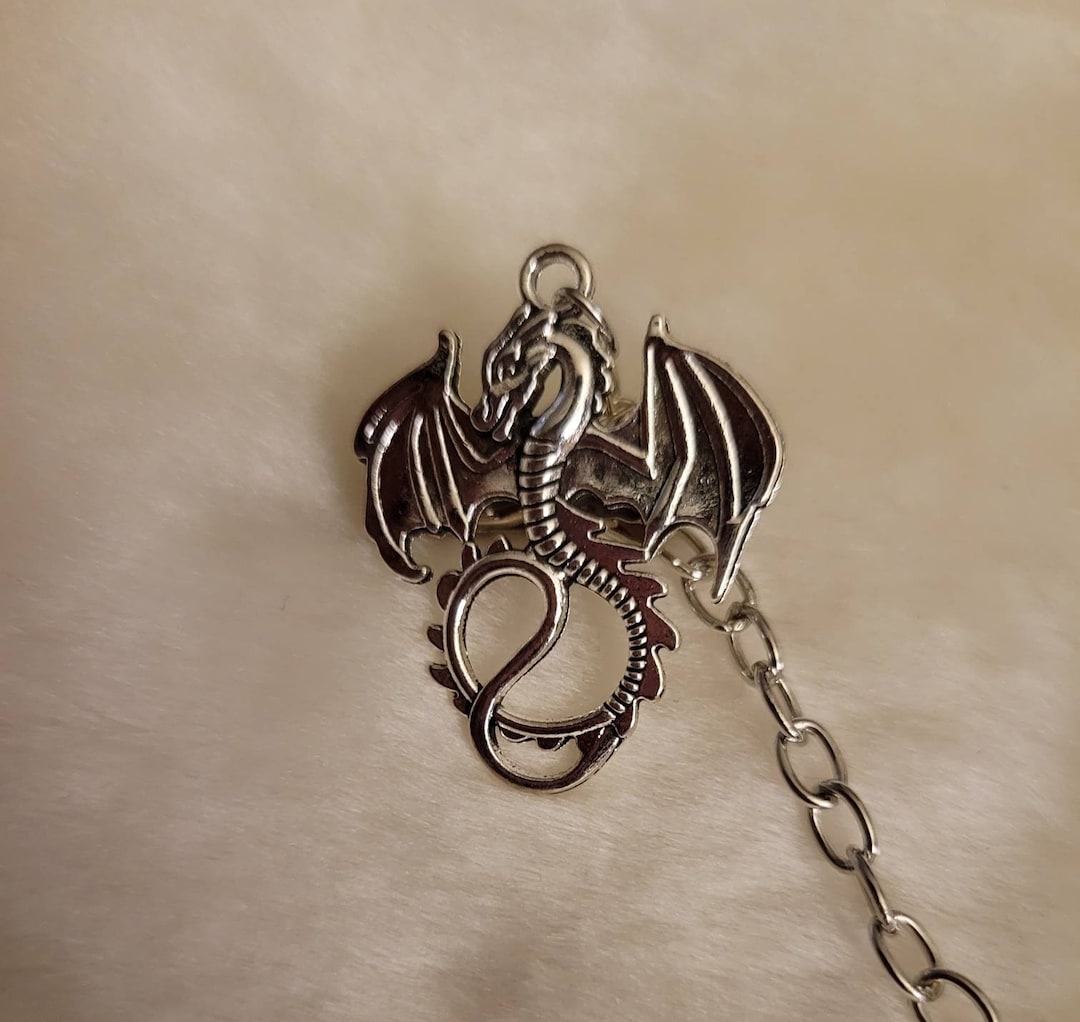 Cloak Clasps- Dragons (color- Silvers) - Etsy
