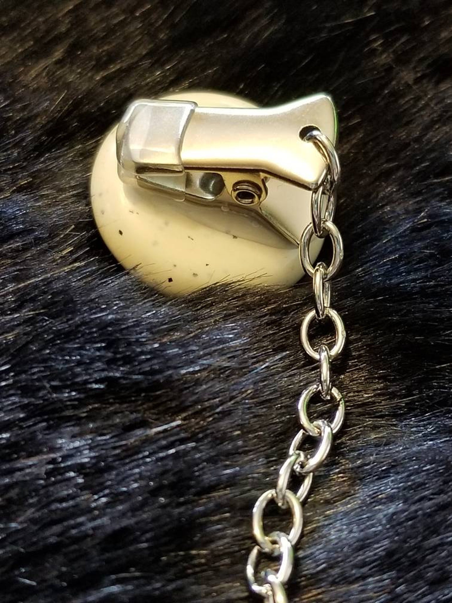 Cloak Clasps-vintage color off White With Speckles of - Etsy