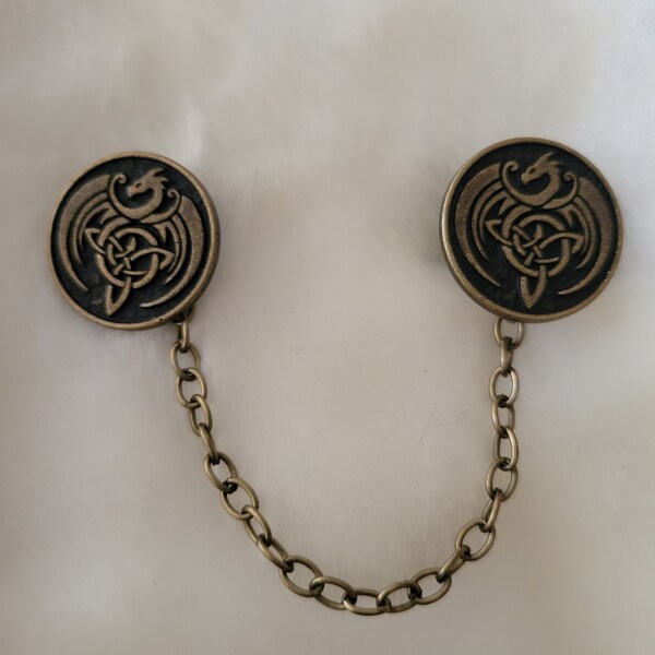 Medieval Cloak Pin - Etsy