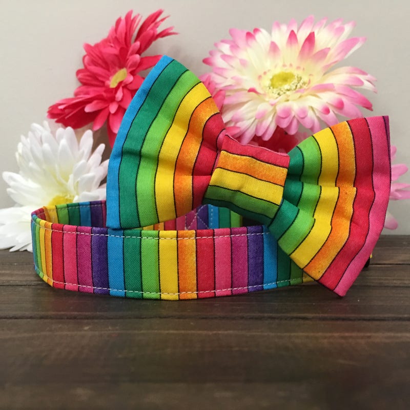 Colorful Dog Collar - Etsy