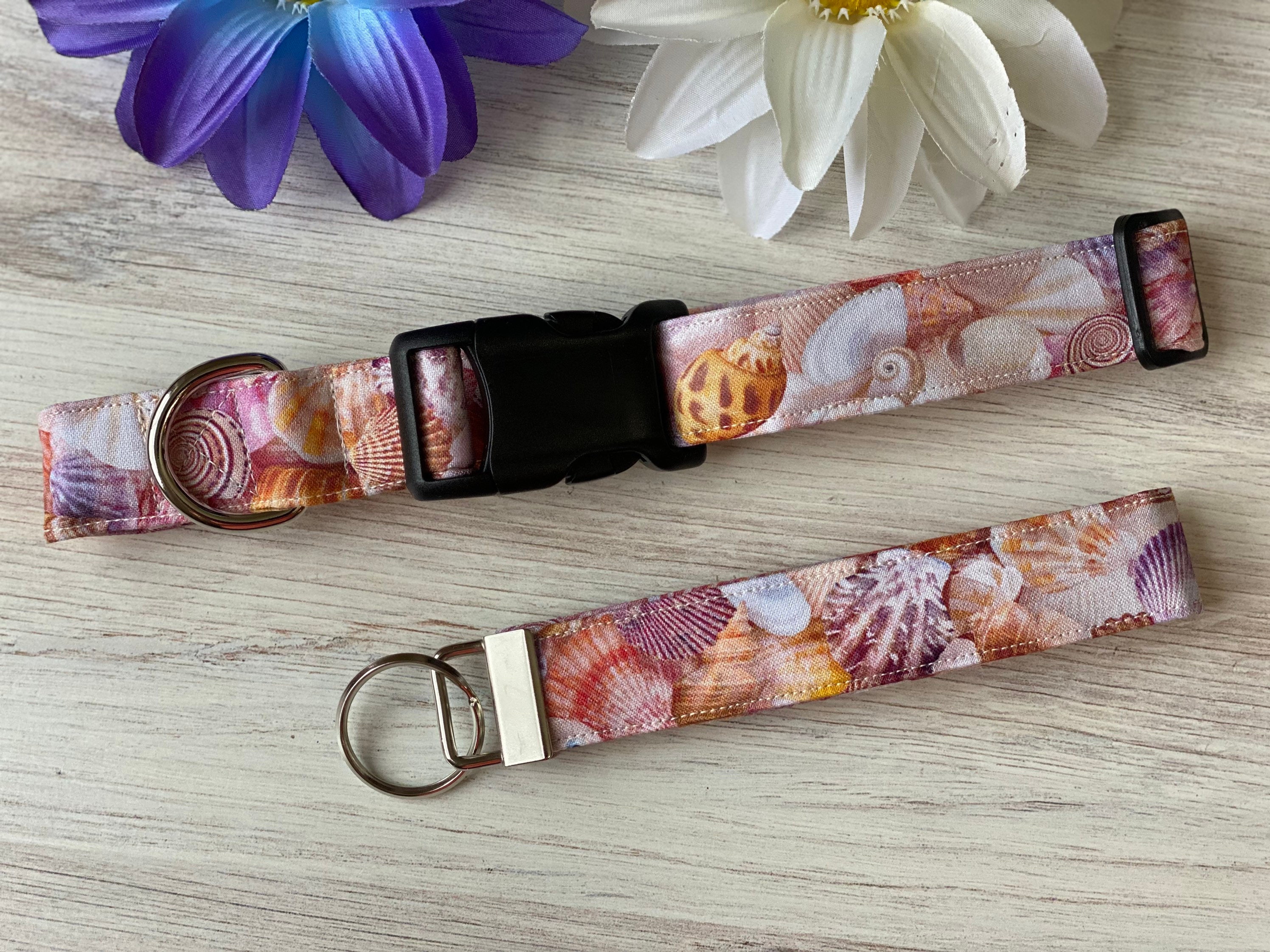 Dog Collar Collar With Bow Bow Tie Seashell Seashells Sea - Etsy