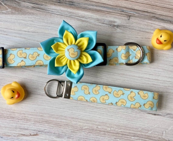 Dog Collar Duck Duckling Ducked Baby Blue Baby Rubber | Etsy