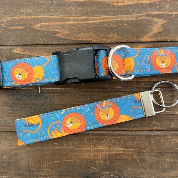 Lion Dog Collar - Etsy