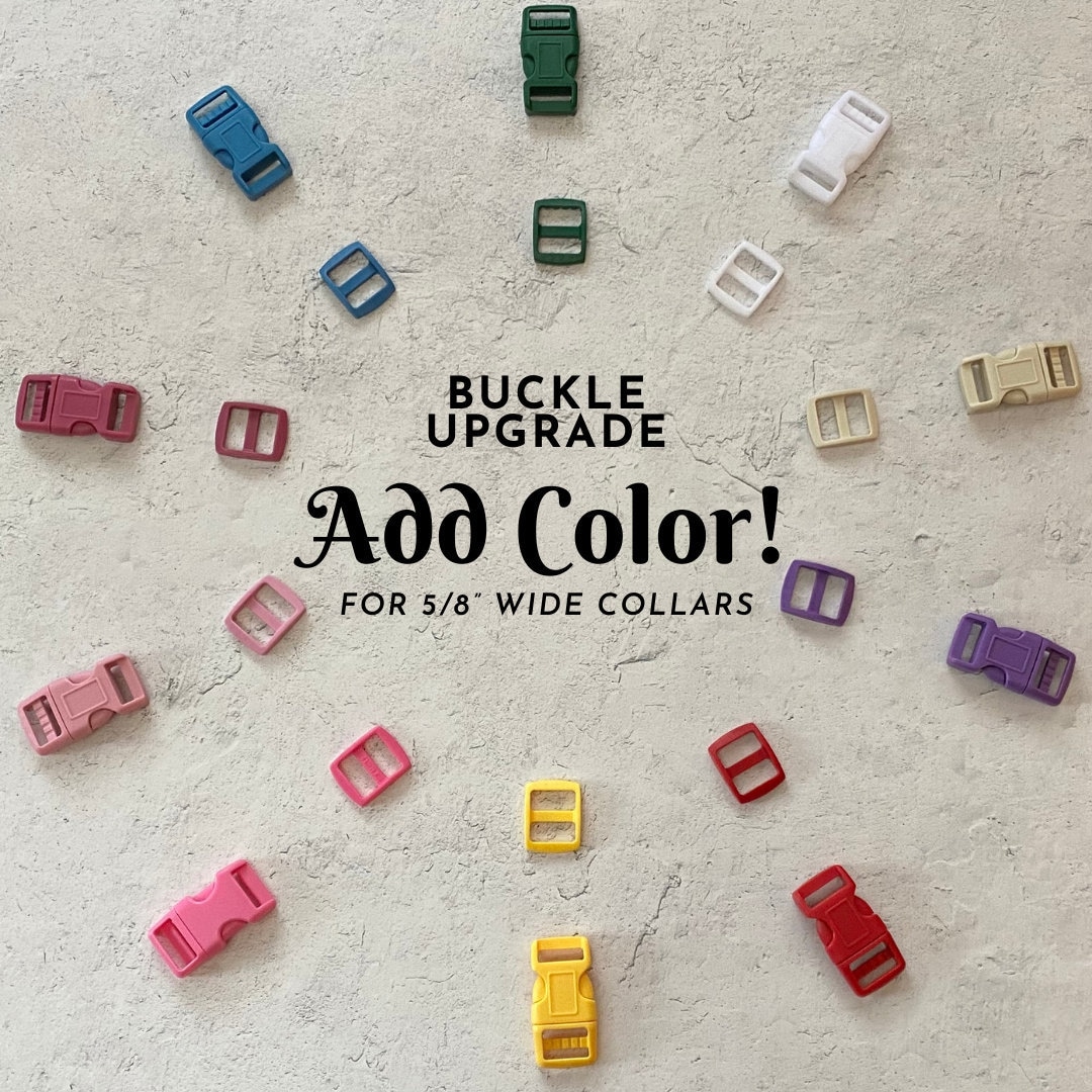 Color Buckle Upgrade! This is Our Color Buckle and Adjuster for Our 5/8 ...