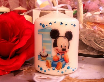 Mickey Mouse Candles - Etsy