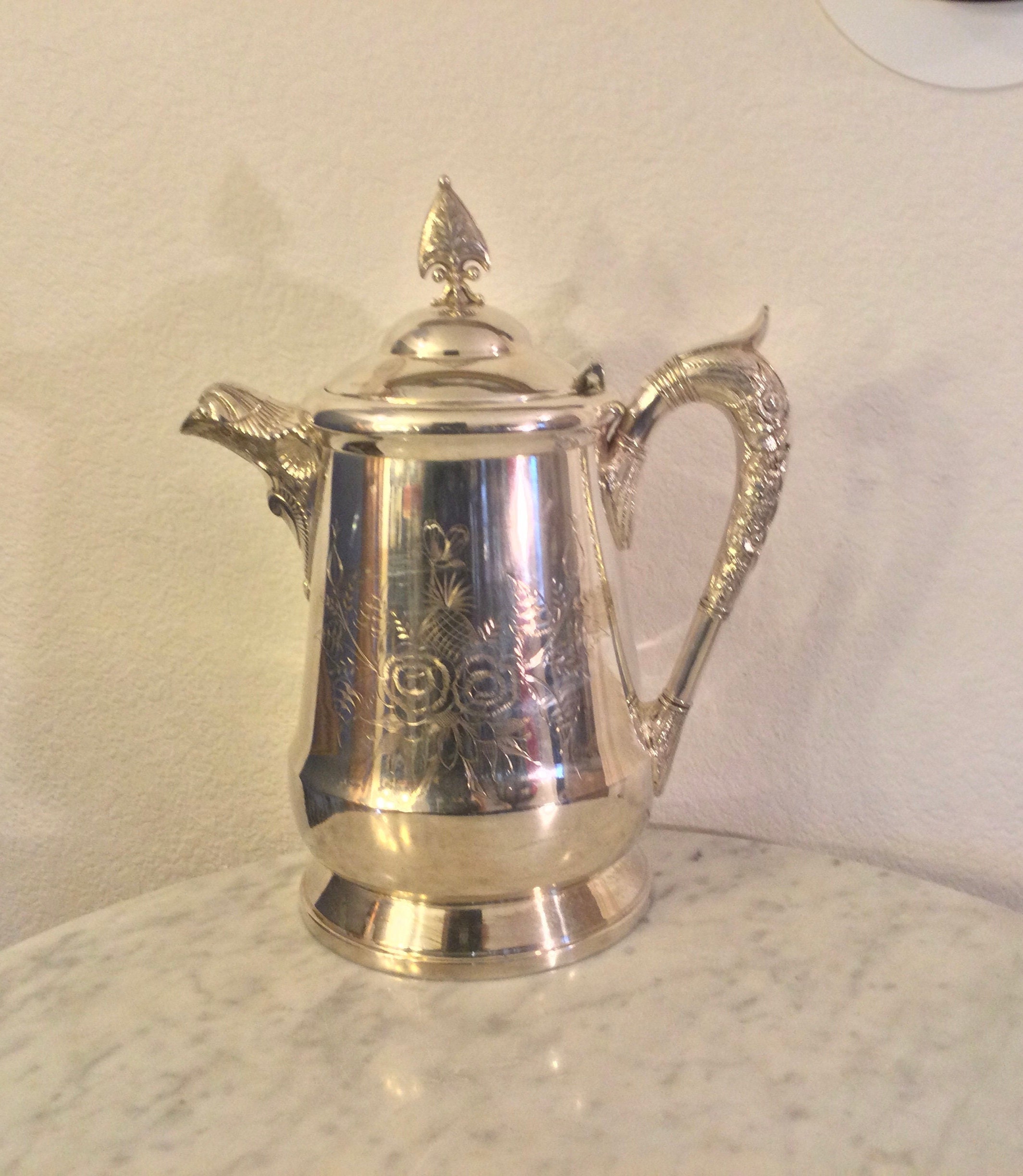 Antique E.G WEBSTER & BRO New York 1864-1865 Victorian Silverplate ...