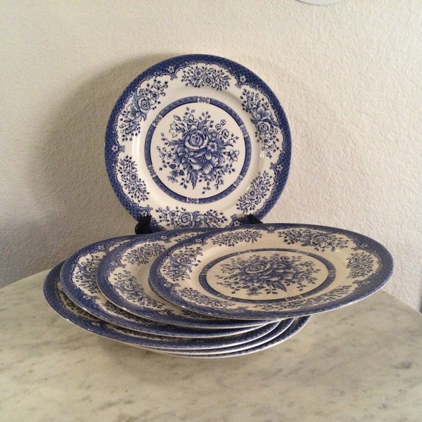 Blue Tableware - Etsy