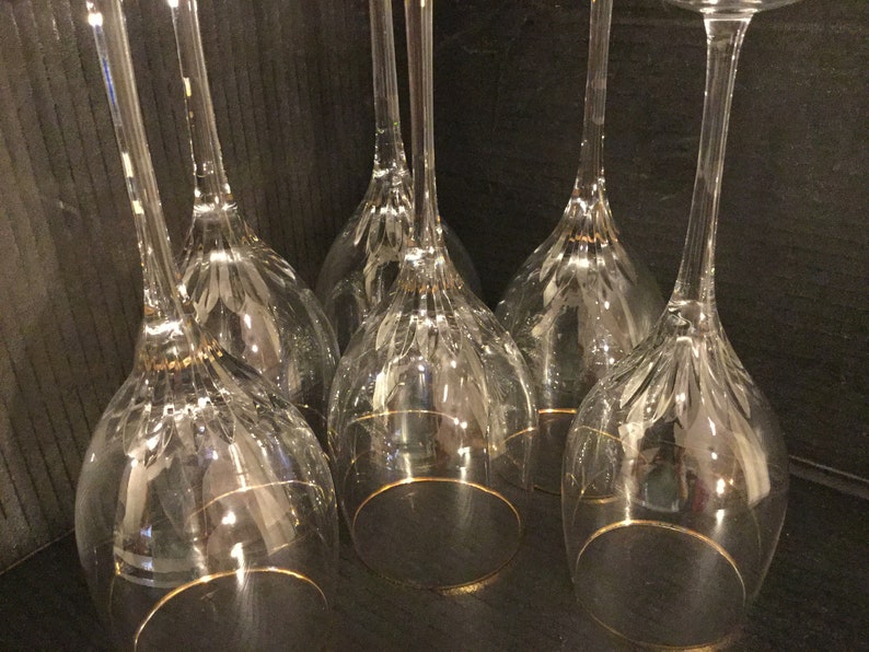 Vintage Exquisite Rogaska Crystal Pattern RGS17. Set of 5 - Etsy