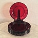 PRINCESS House “HERITAGE RED” Set of 8 Luncheon Plates. All Red, Gray ...