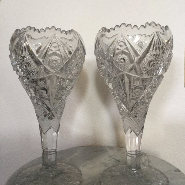 Imperial Glass Vase - Etsy