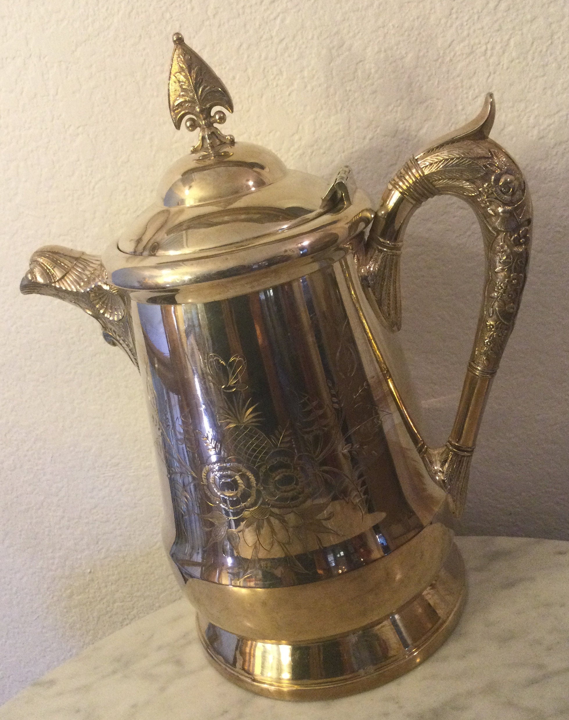 Antique E.G WEBSTER & BRO New York 1864-1865 Victorian Silverplate ...