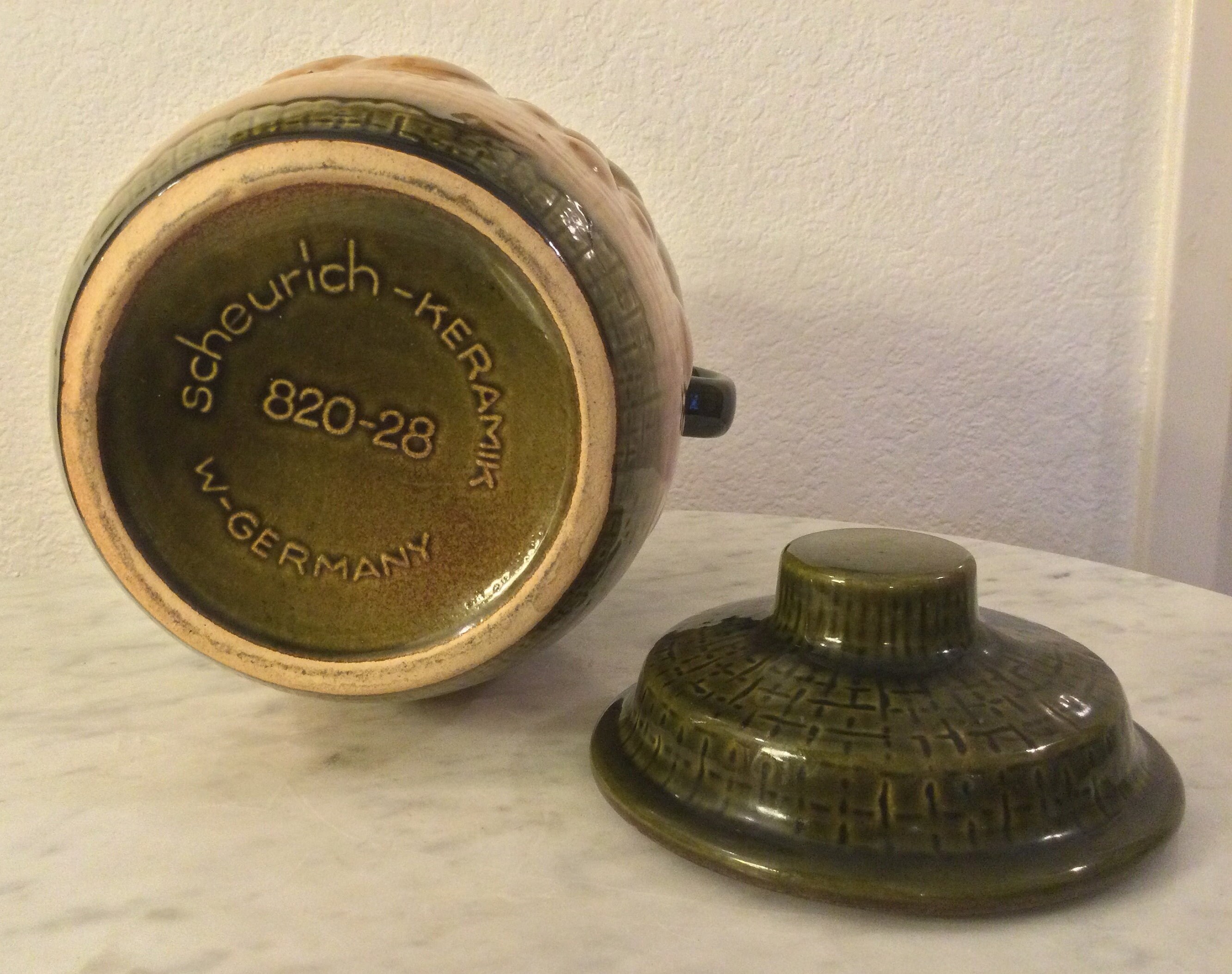 Vintage Beautiful SCHEURICH KERAMIK Pottery RÛMTOPF Fruit - Etsy