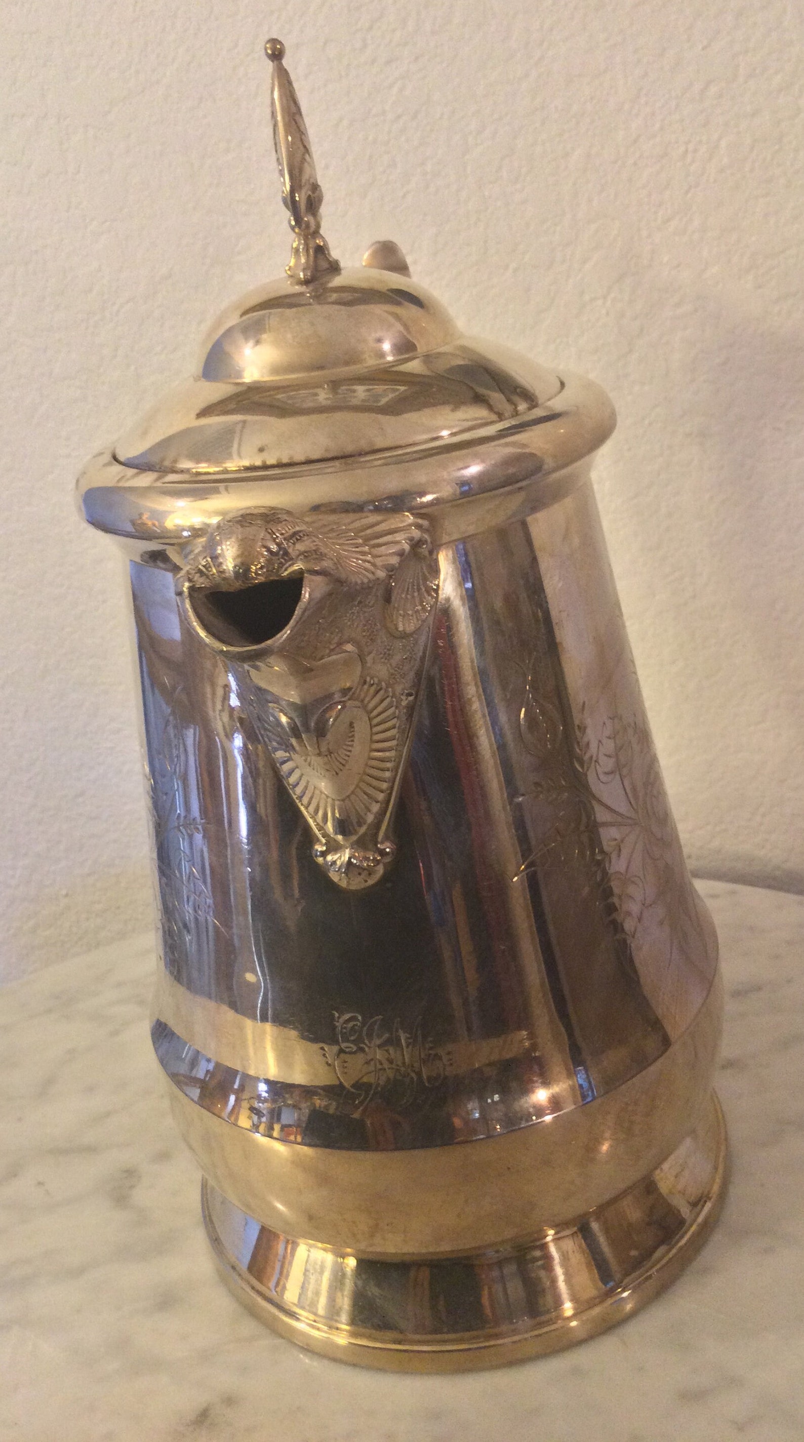 Antique E.G WEBSTER & BRO New York 1864-1865 Victorian Silverplate ...