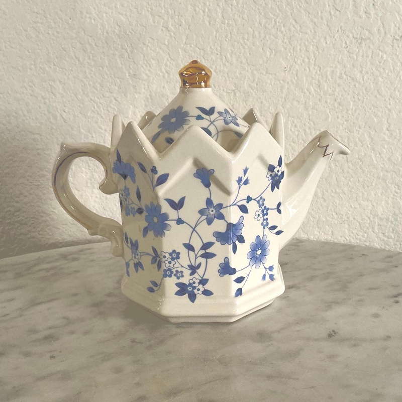 Crown Teapot - Etsy