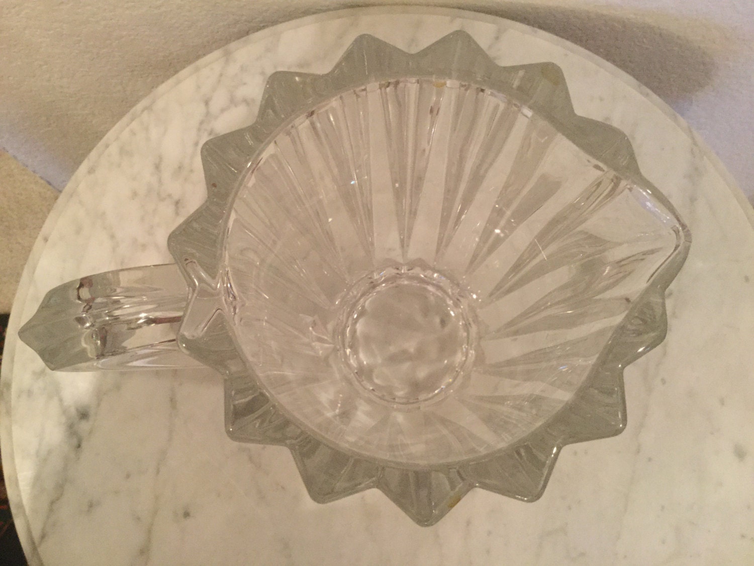 Vintage Rosenthal Classic Lead Heavy Crystal Pitcher in the Gorgeous ...