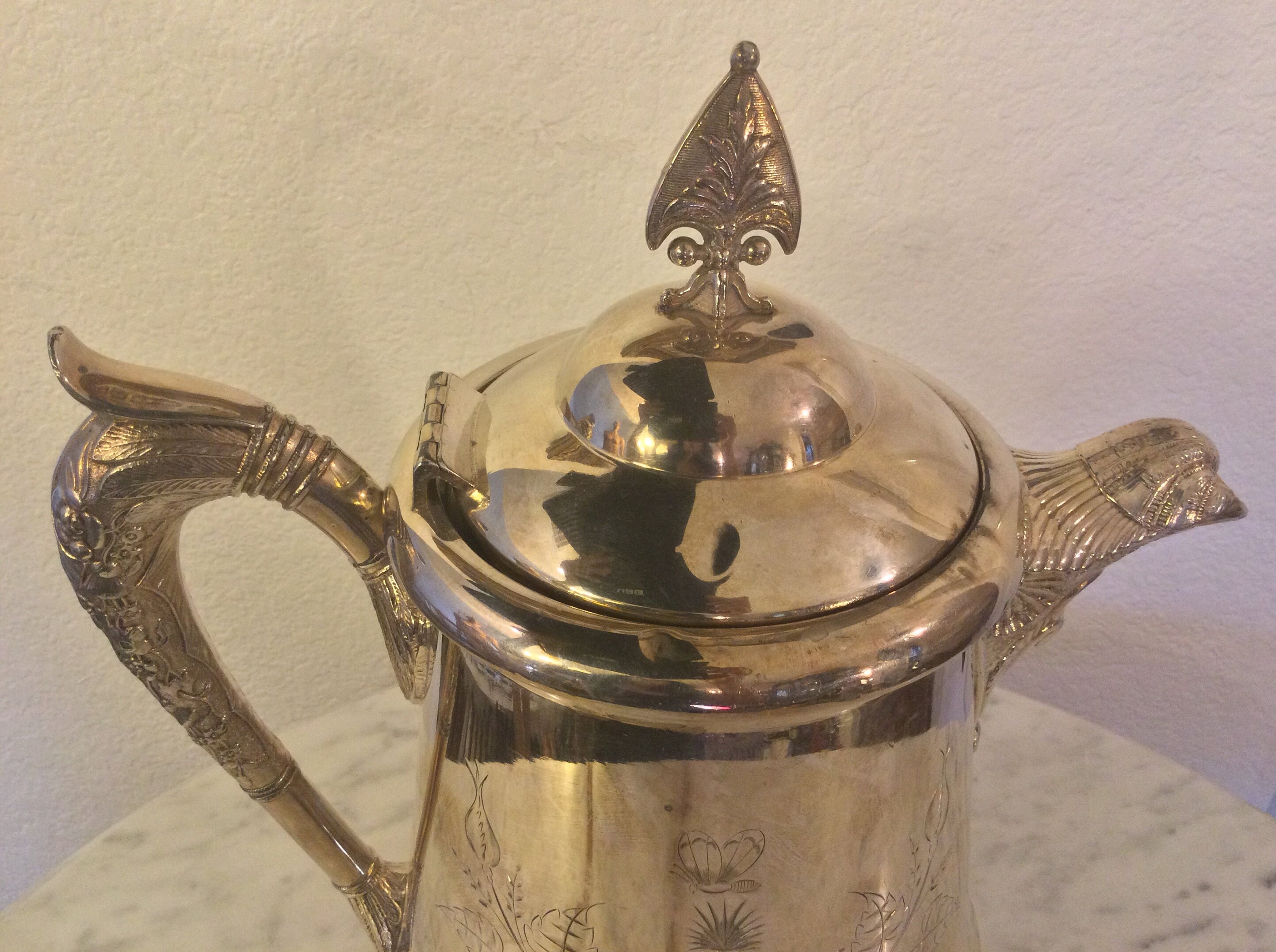 Antique E.G WEBSTER & BRO New York 1864-1865 Victorian Silverplate ...